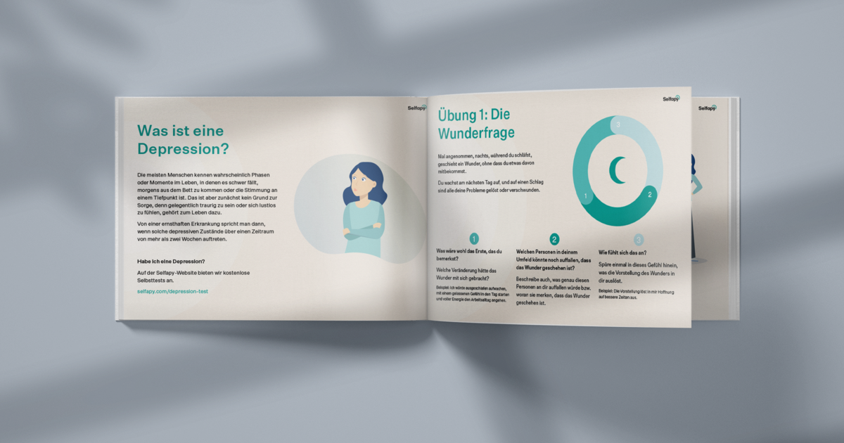 Kostenloses E-Book bei Depression - Selfapy